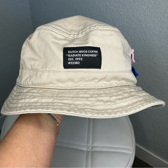 Dutch Bros | Accessories | Dutch Bros Brand New In Bag Khaki Bucket Hat ...